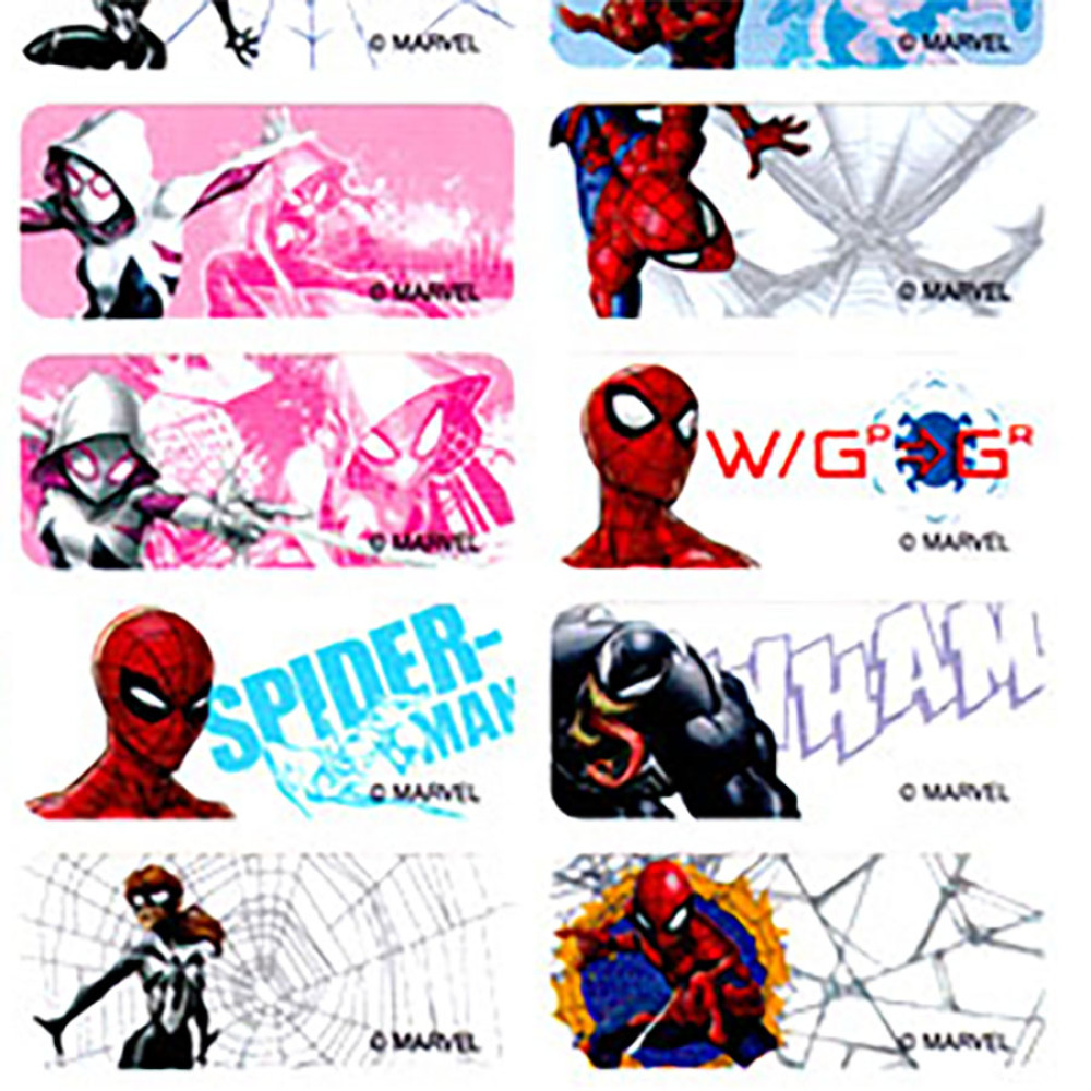 Spiderman student Name label (Large)