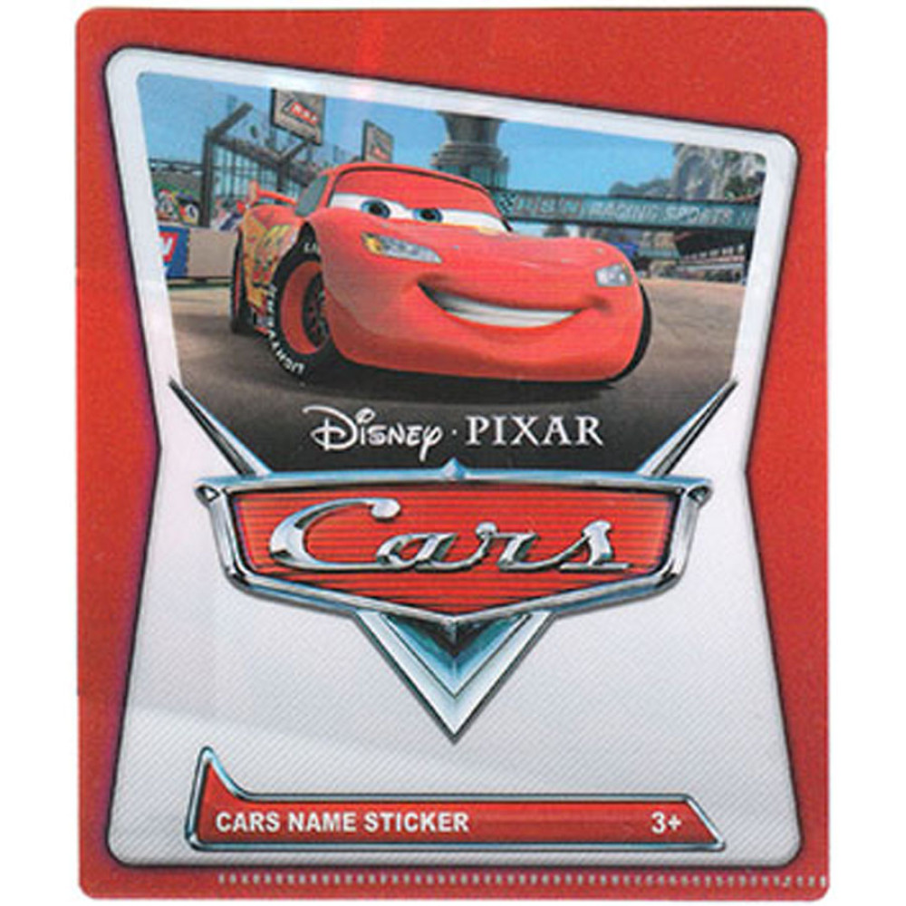 Pixar Cars Name Sticker (132 sheets)