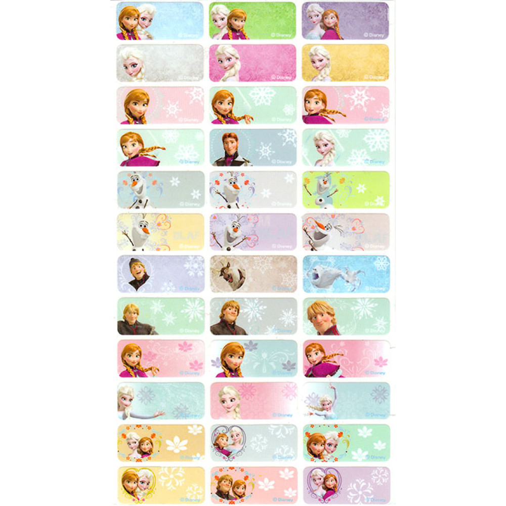 Disney Frozen Name Sticker (Large)