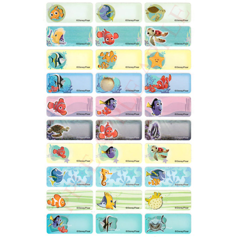 Disney finding NEMO Name Sticker (Large)
