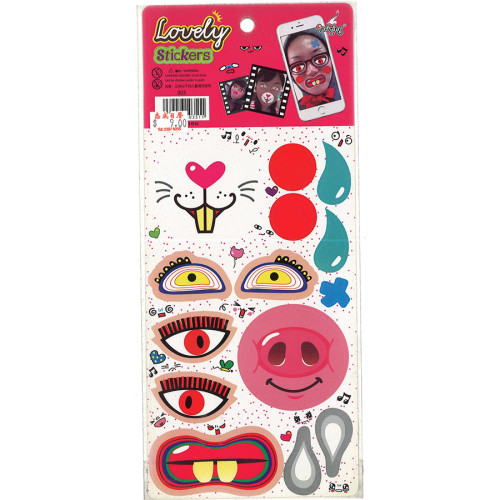 Facial Expression Mustache sticker
